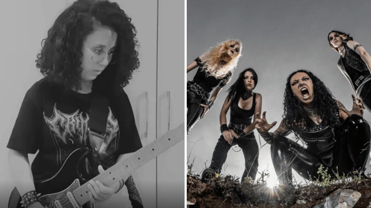 14-year-old girl rocks out playing Crypta on guitar; watch | Wikimetal