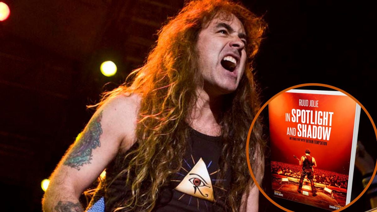 Steve Harris escreve prefácio no livro de Ruud Jolie, do Within ...